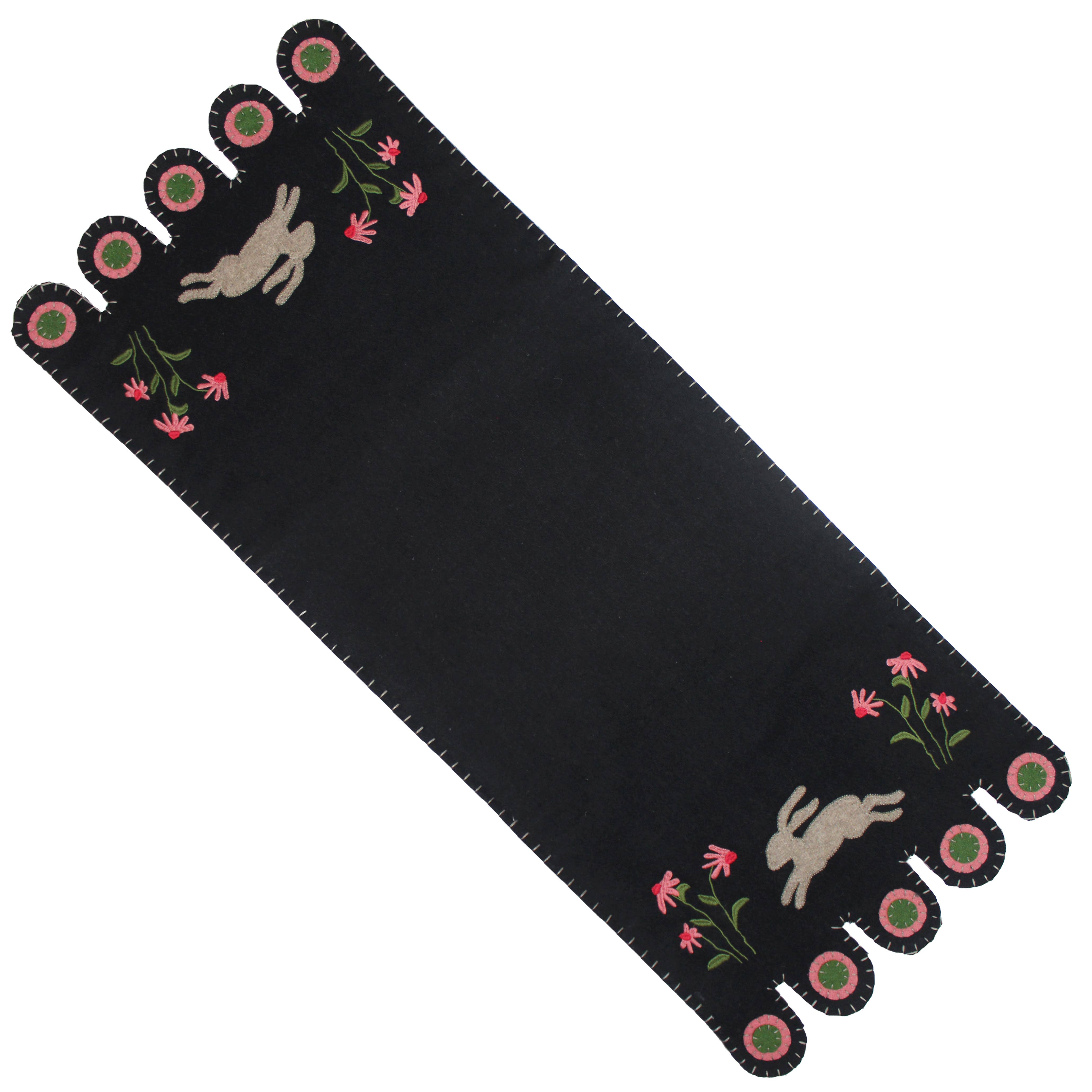 Primitive Bunny Table Runner TR000083